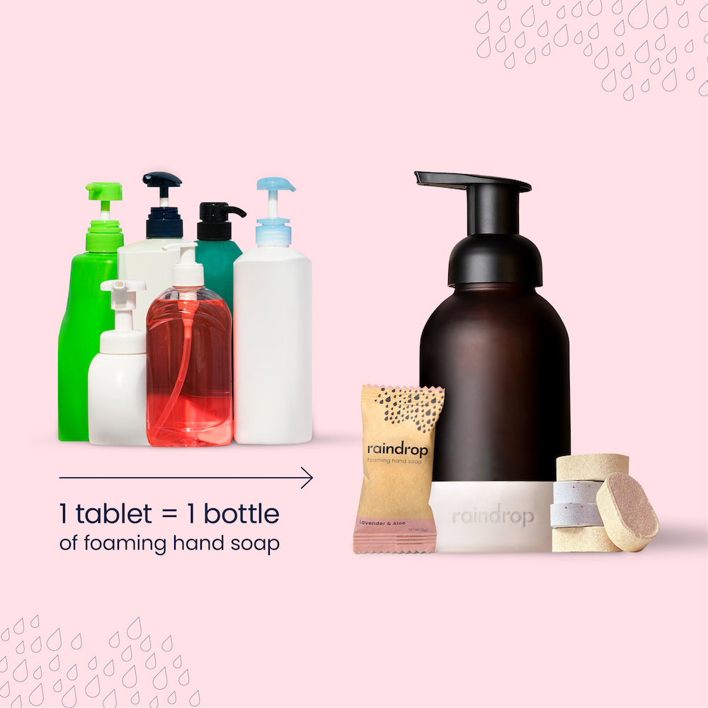 Four Plastic-Free Foaming Hand Soap Refills#N# – Raindrop