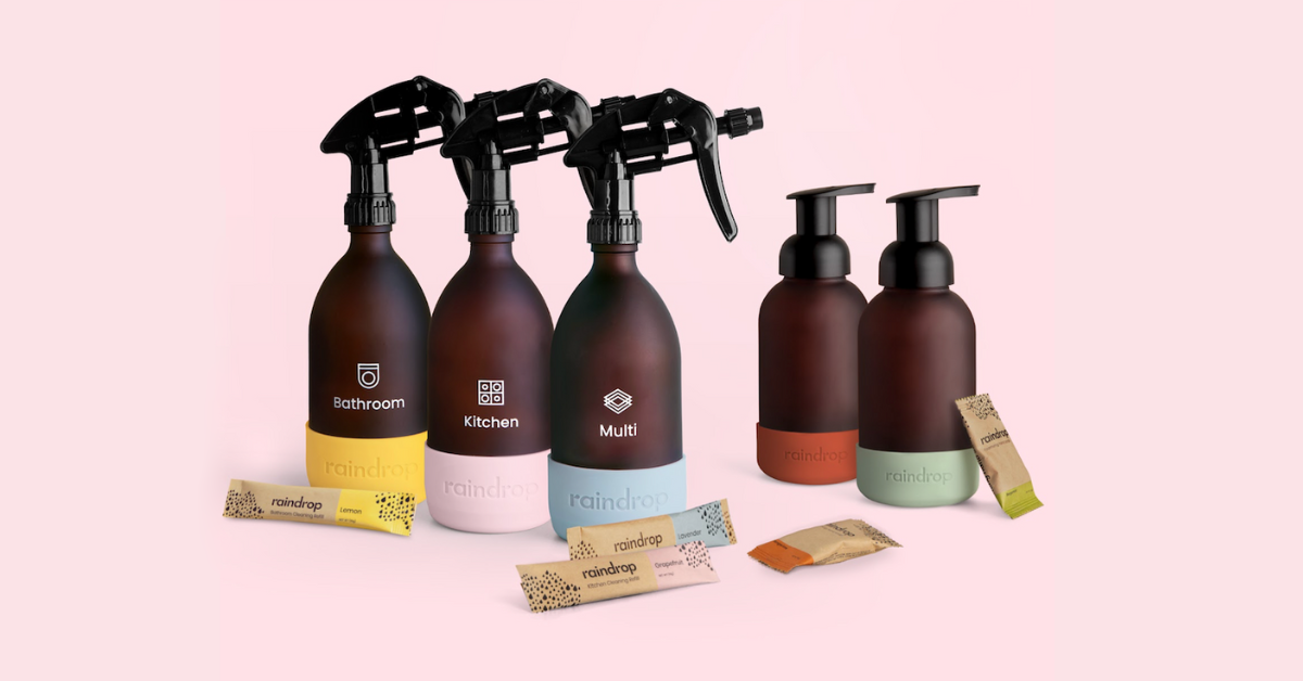 Switch To Plastic Free Hand Soap and Cleaning | Raindrop